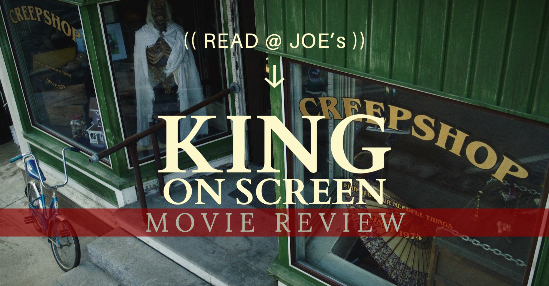 King On Screen – Read @ Joe’s