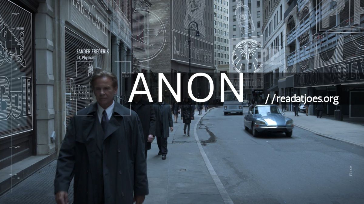 ANON – Read @ Joe’s