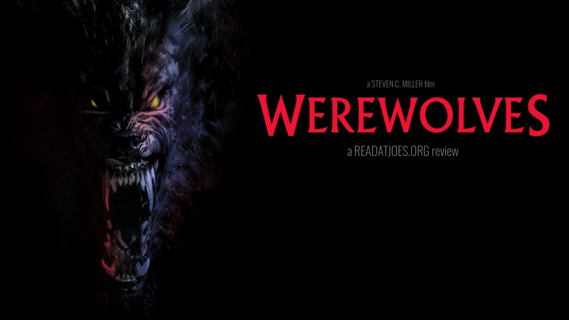 Werewolves – Read @ Joe’s